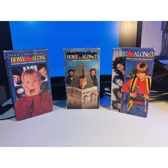 Media | Home Alone 1 2 3 Vhs 1991 1993 1998 | Poshmark